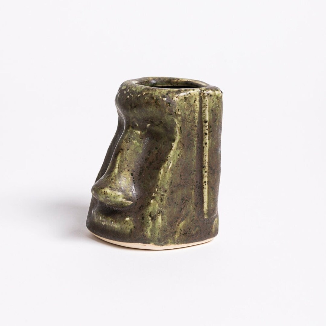 Handmade Tiki Mug MOAI 350ml for Bars and Personal Use,made by J.d.art ...