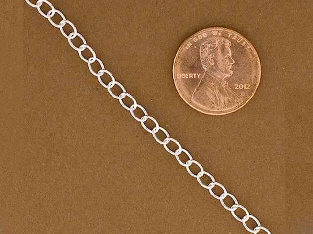 Sterling Silver Extension Chain .925 Sterling Silver Chain by - Etsy