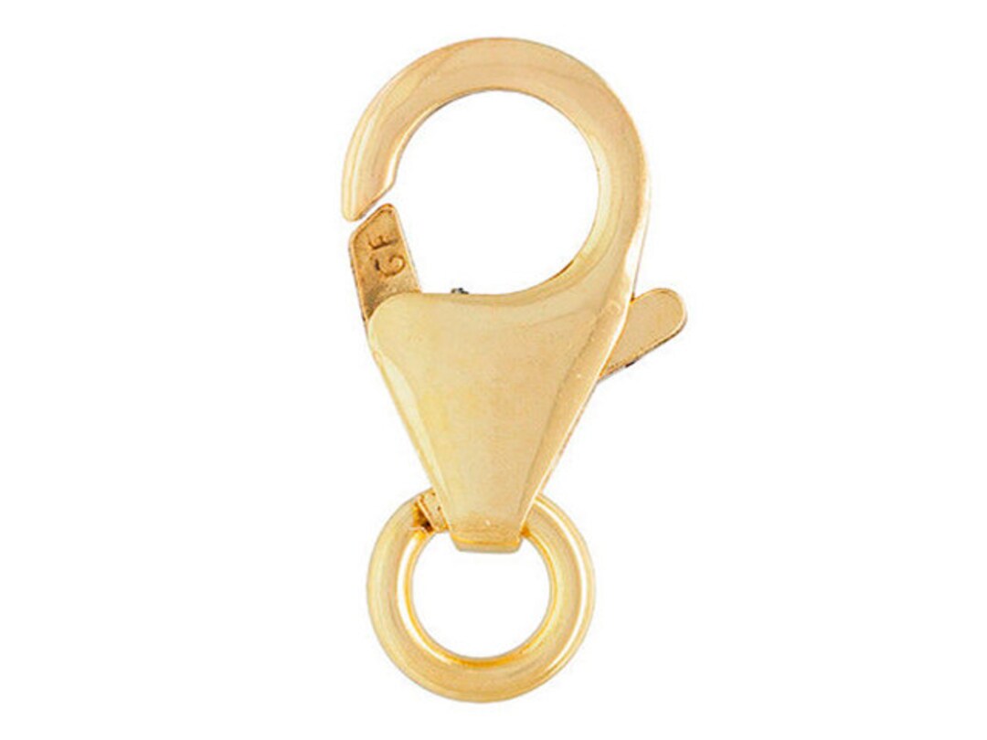 5pc, 12mm Gold Filled Lobster Clasp, 14/20 Lobster Clasp, Wholesale ...