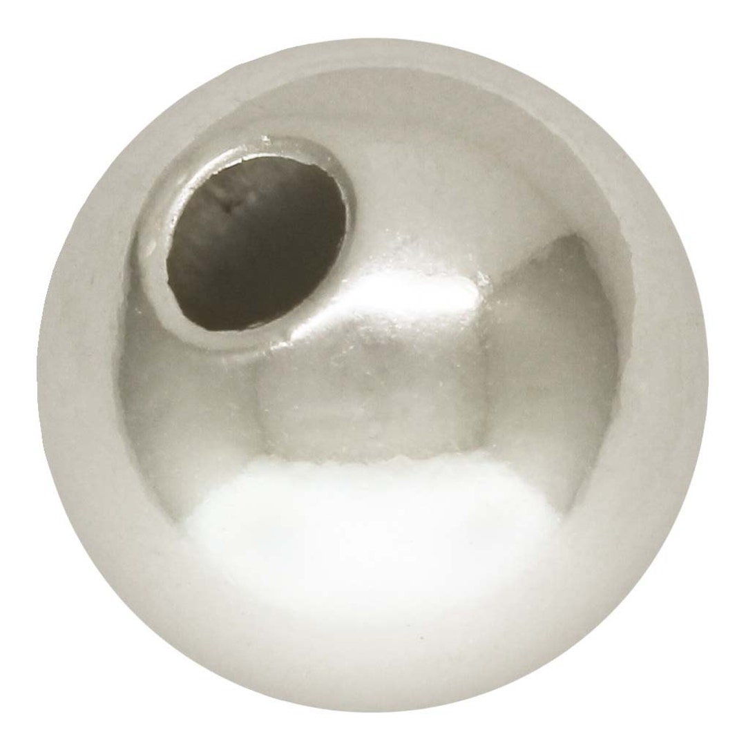 10pc, 8mm Sterling Silver Round Beads. Seamless. Polished Beads. 8mm ...
