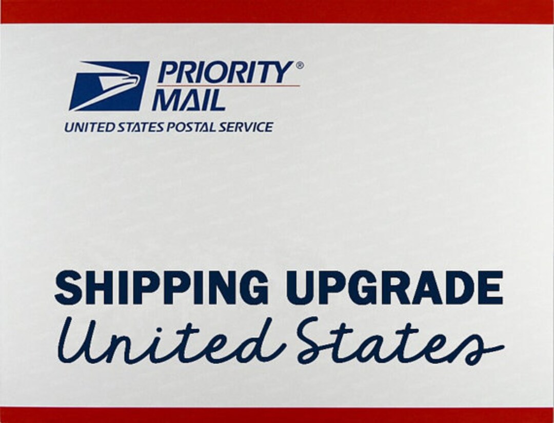 Priority Mail Shipping Upgrade. 1 to 3 Day Shipping. - Etsy