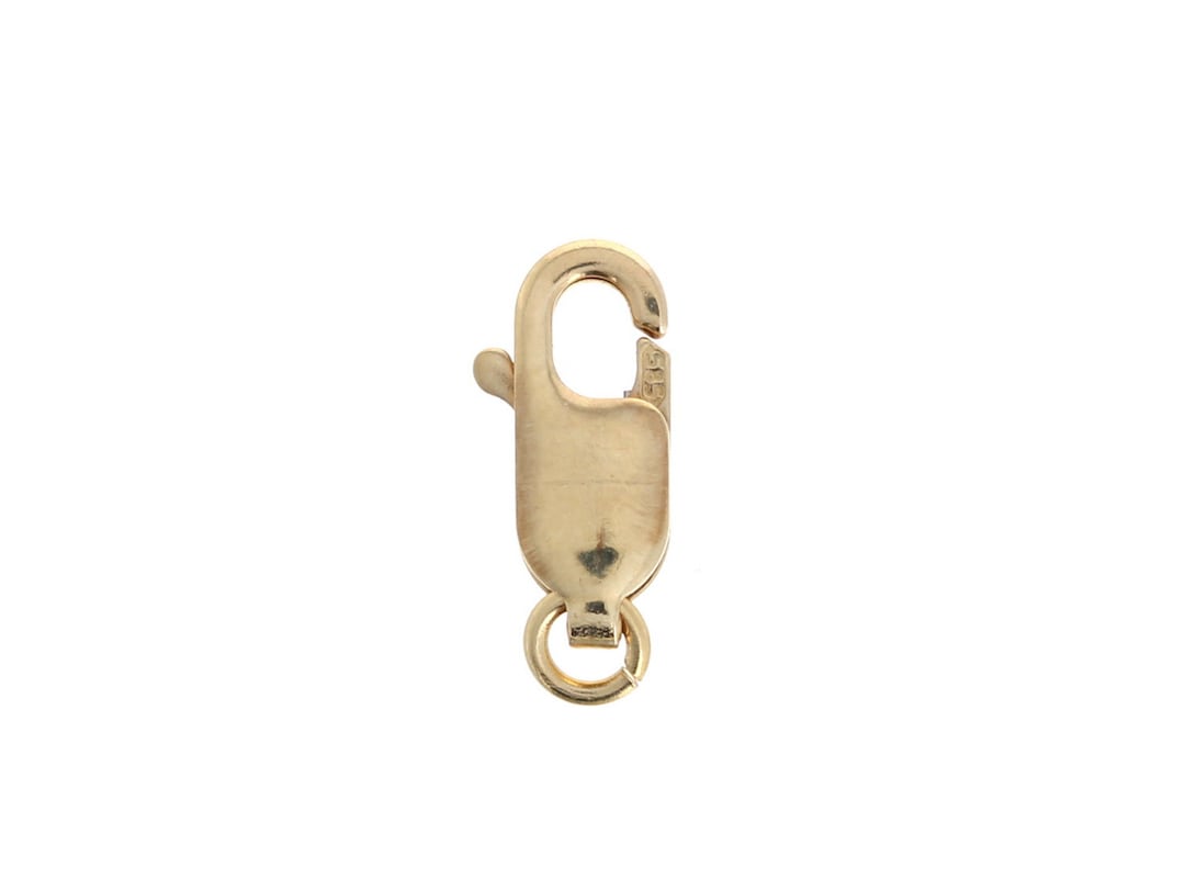 14kt Gold, Lobster Claw Clasp, 1 Piece, Trigger Clasps, Triggers, 10mm ...