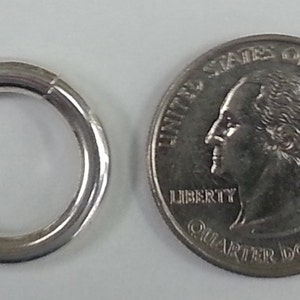 Sterling Silver Circle Clasp, 21mm Large Round Clasp, Openable and ...