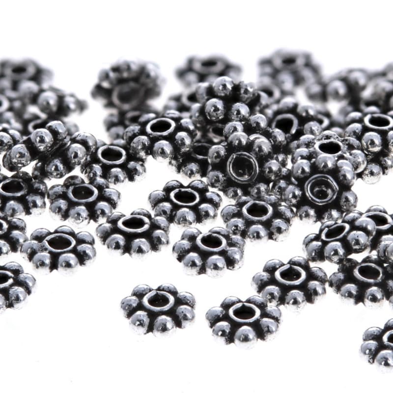 4mm Silver Bali Beads - Etsy
