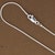 Snake Chain, 1mm Snake Chain, Sterling Silver Chain, .925 , All Lengths ...