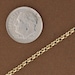 1 Foot, Rolo Chain, Gold Filled Chain. 14kt Goldfilled Chain by the ...
