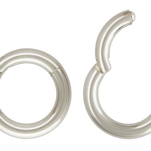 Sterling Silver Circle Clasp 21mm Large Round Clasp Openable - Etsy