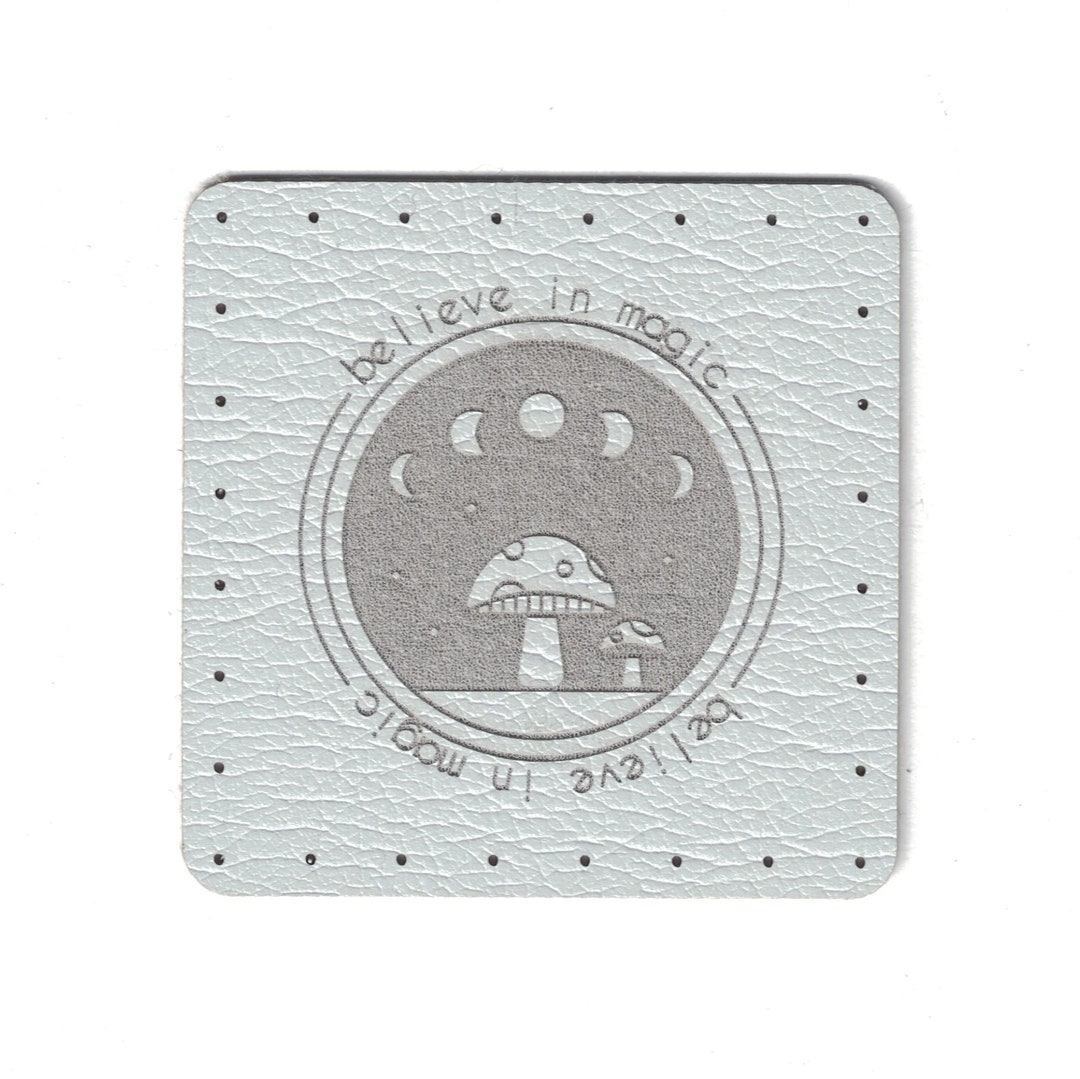 1.75 Inch Square Patches - Faux Leather Patches - Etsy