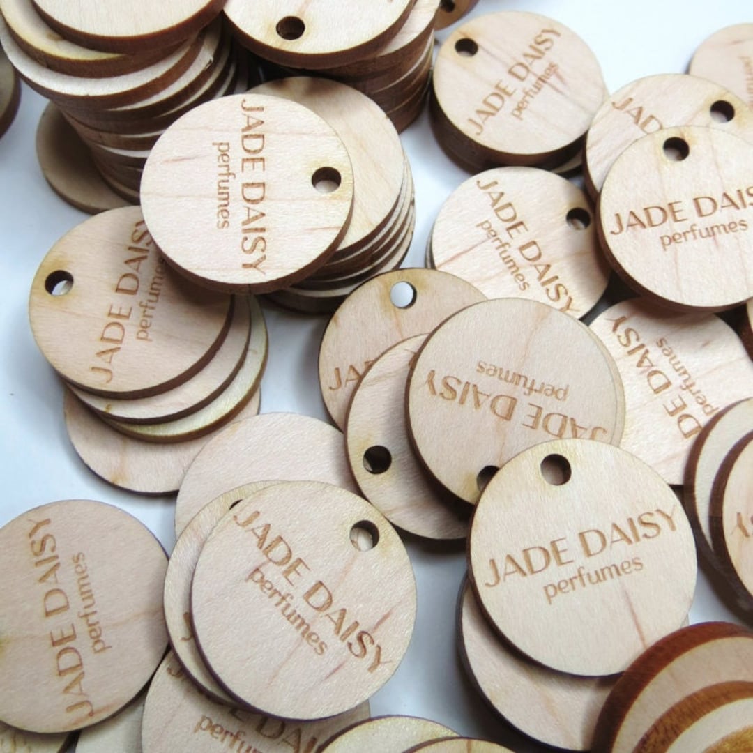 1x1 Custom Wood Tags - Custom Knitting Tags - Personalized Tags - Etsy