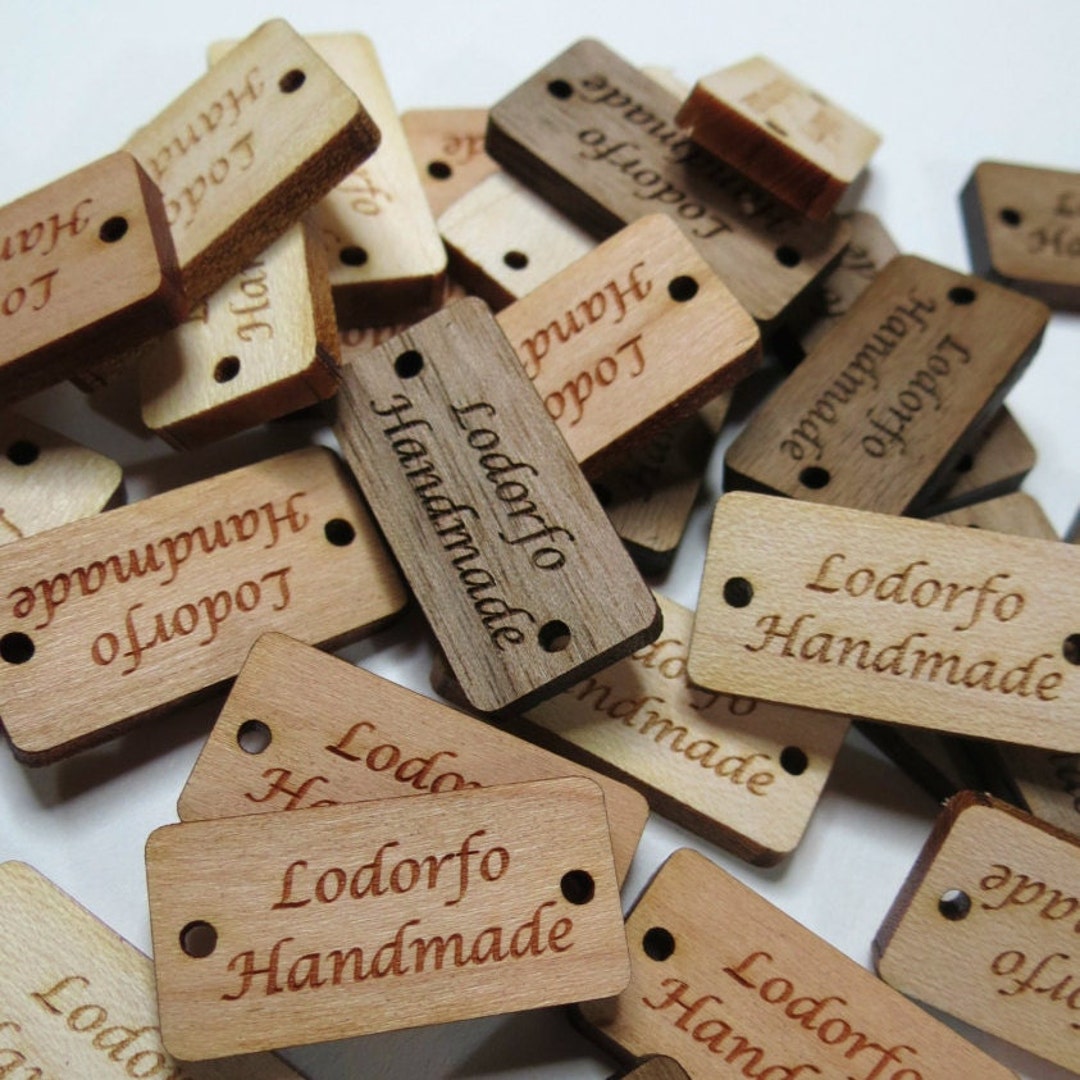 Custom Wood Tags – Crafting & Gift Embellishments - Personalized ...