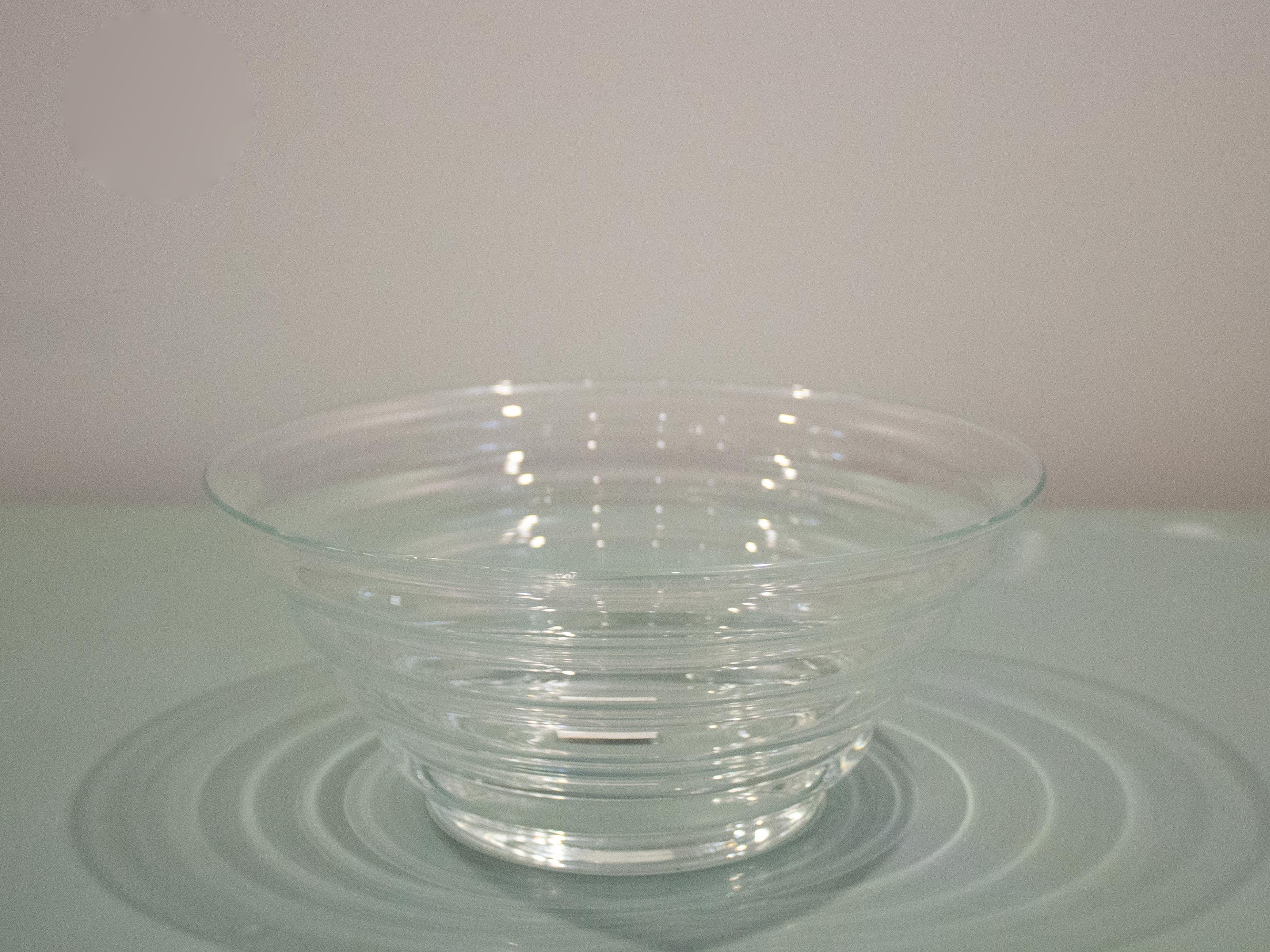 Ribbed Squiggle Glass Bowl - Etsy