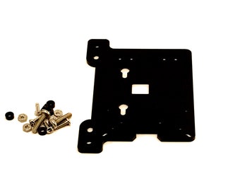 C4labs Zebra VESA Mounting Plate Acrylic for Raspberry Pi | Etsy