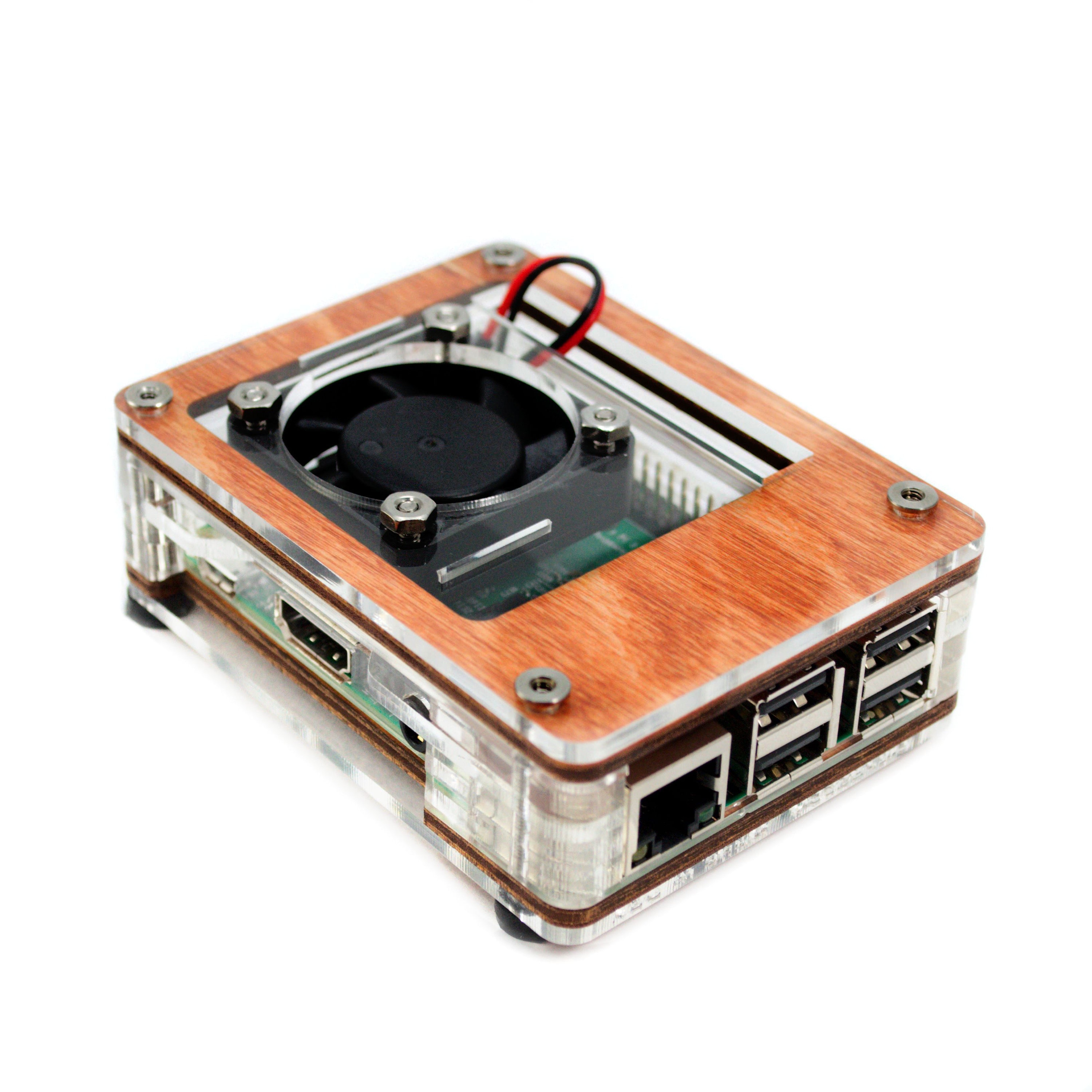 C4Labs Zebra Bagel with Fan for Raspberry Pi 4B 3B 3 2 and | Etsy