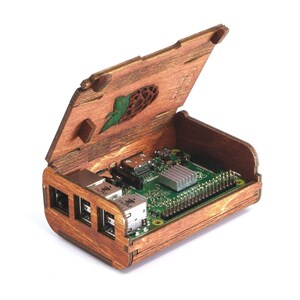 Raspberry Pi 3B 3 B Flexpi Case Red Raspberry - Etsy