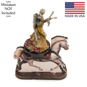 Horse Character Mount | X4 Mounts | 1x2in Base | Role Playing Games ...