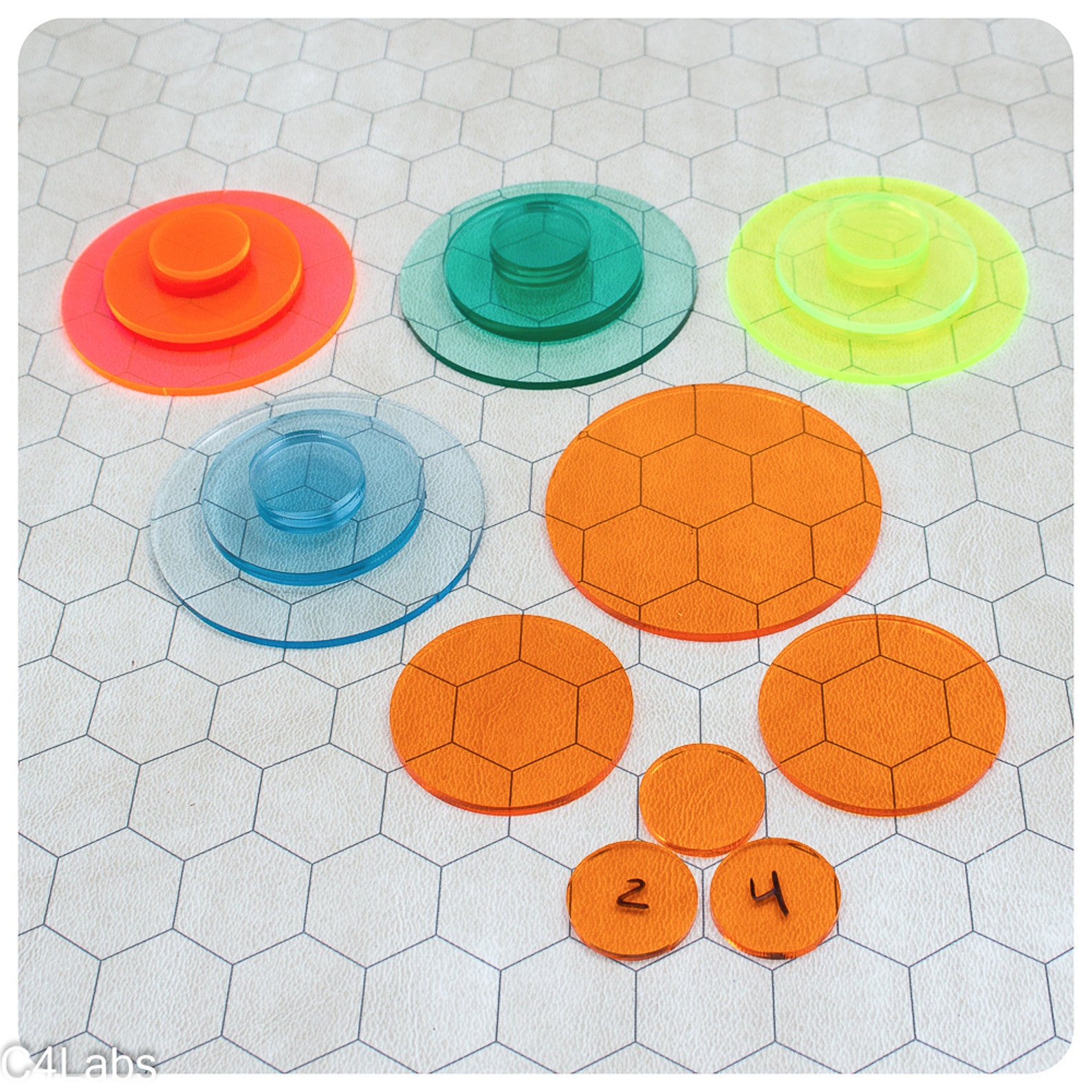 Monster/character Tokens for RPG and Tabletop Games – 30 Token Pack and ...