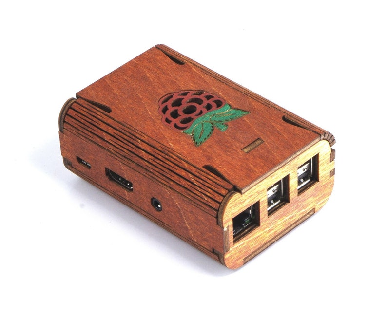 Raspberry Pi 3B 3 B FlexPi Case Red Raspberry | Etsy