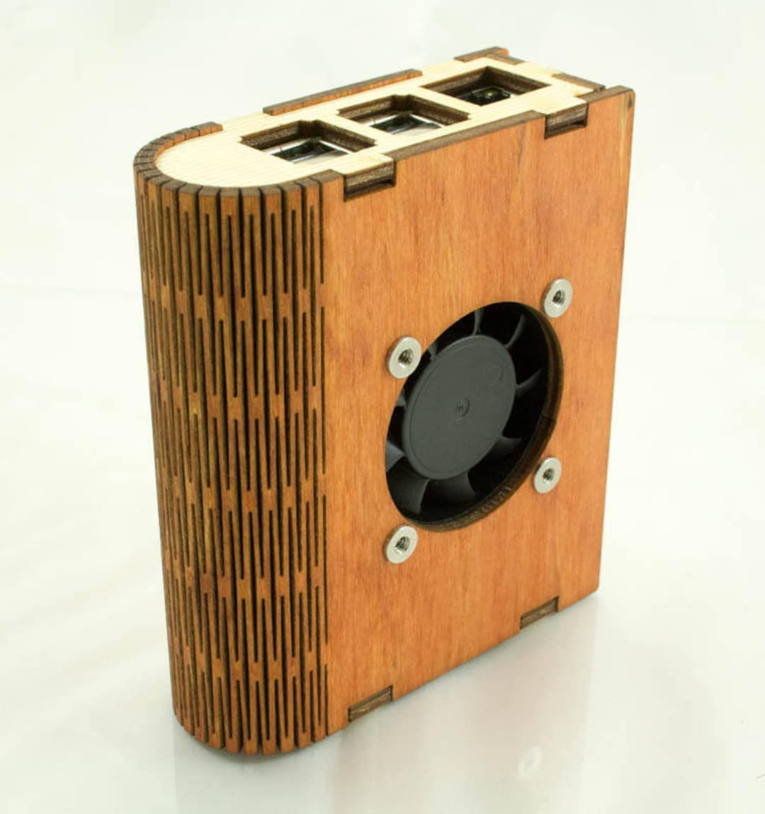 Wood Pi Book Case for Raspberry Pi 3B+, 3 Pi2 & B+ With Fan - Etsy