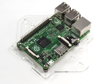 C4labs Zebra VESA Mounting Plate Acrylic for Raspberry Pi | Etsy