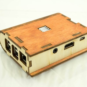 Wood Pi Book Case for Raspberry Pi 3B+, 3 Pi2 & B+ With Fan - Etsy