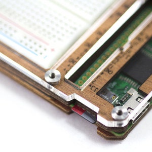 Zebra Zero Breadboard Plus for Raspberry Pi Zero & Zero Wireless - Wood ...