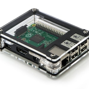 Zebra Bold Case for Raspberry Pi 3B 3 2 and B black | Etsy