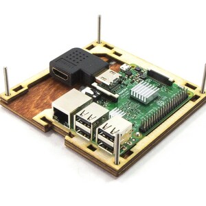 Pi Squared for Raspberry Pi 3B, 3, Pi2 and B Frame Design Top - Etsy