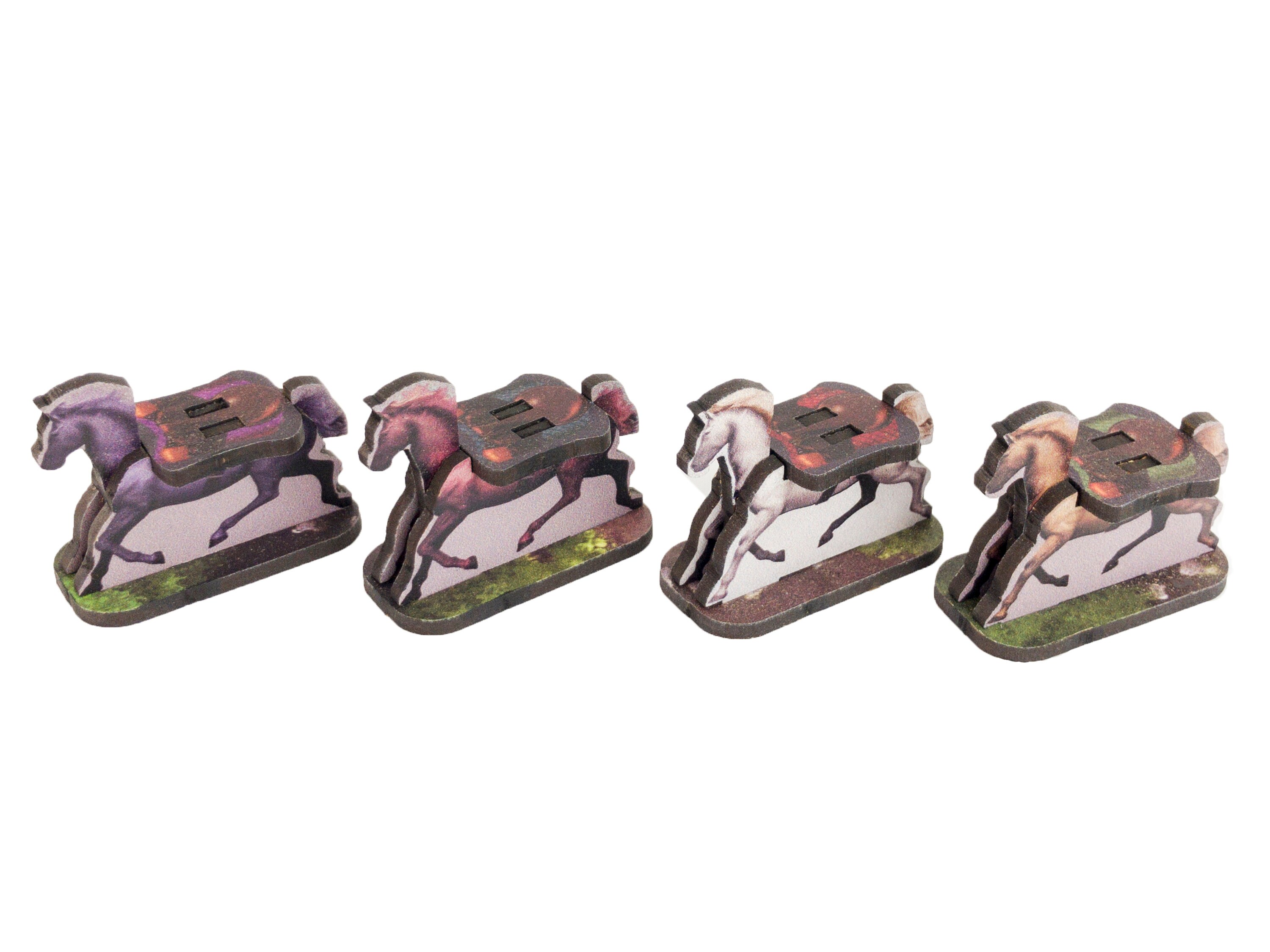 Horse Character Mount | X4 Mounts | 1x2in Base | Role Playing Games ...