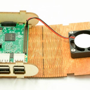 Wood Pi Book Case for Raspberry Pi 3B, 3 Pi2 & B With Fan - Etsy
