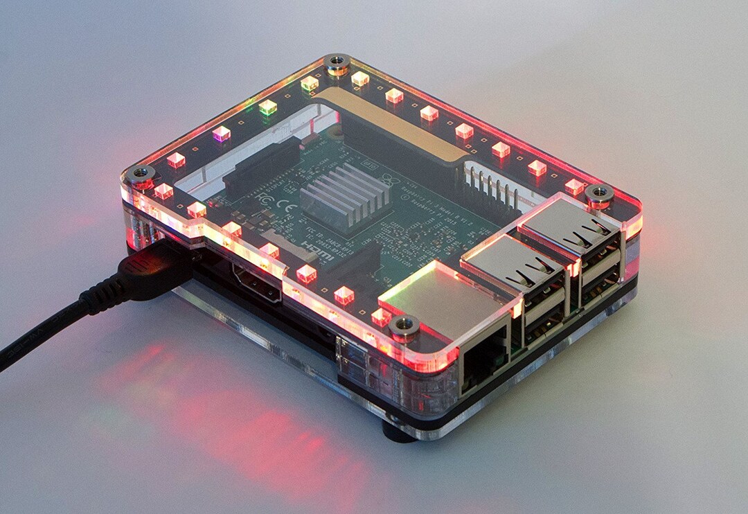 The Zebra Galaxy Case With Individually Programmable RGB LED Circuit ...