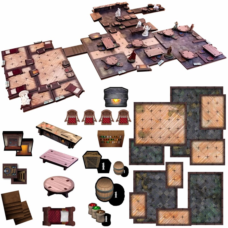 Dnd Terrain Tiles - Etsy