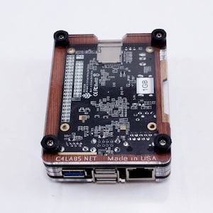 C4labs Zebra Case for the Rock64 (not Included) - Color Options - Etsy