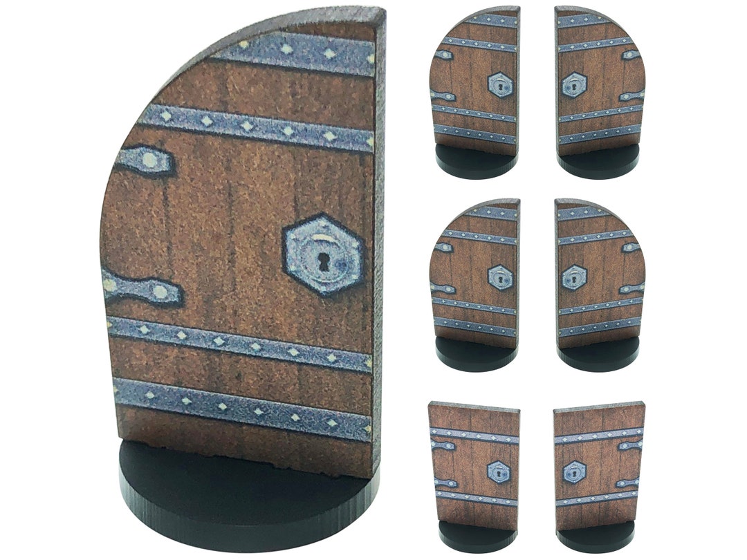 DND Terrain Door Marker Set | X4 Main Doors and X2 Side Doors | Full ...