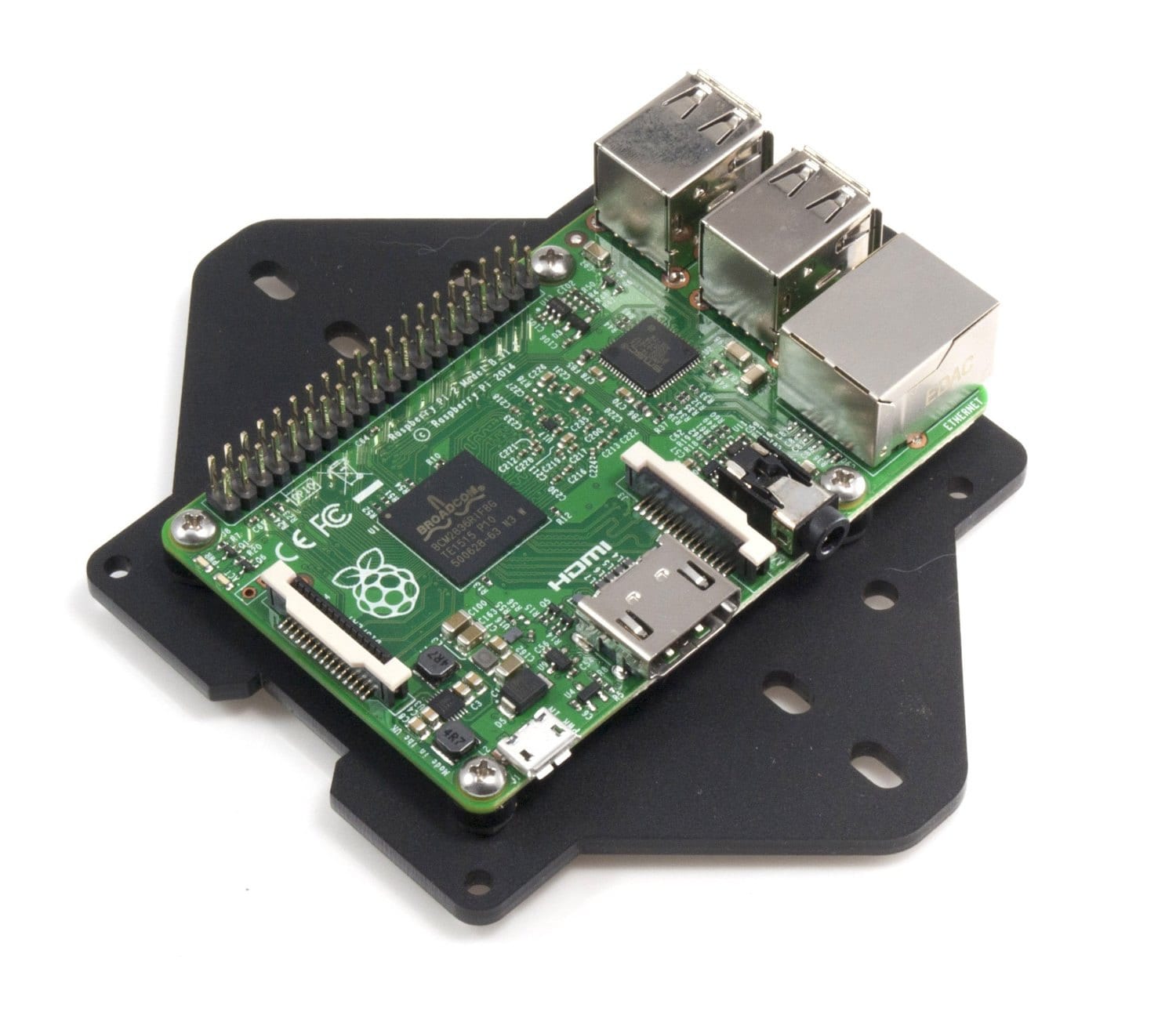 C4labs Zebra VESA Mounting Plate Acrylic for Raspberry Pi - Etsy