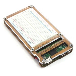 Zebra Zero Breadboard Plus for Raspberry Pi Zero & Zero Wireless - Wood ...