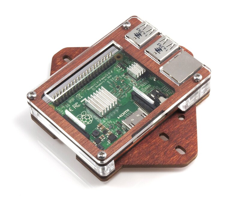 C4labs Zebra VESA Mounting Plate for Raspberry Pi 4B 3B - Etsy