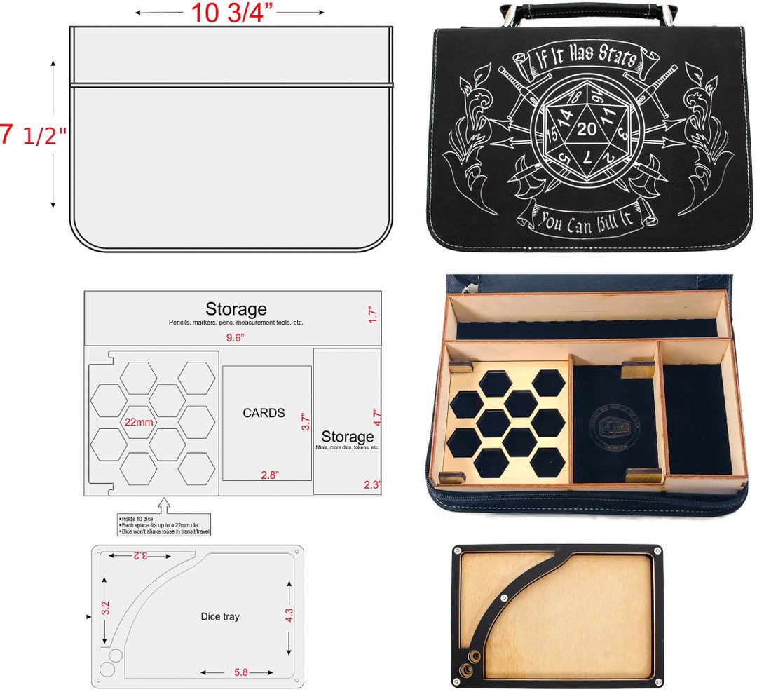 Lexique RPG and Tabletop Gaming Cases-design Options-basic Edition - Etsy