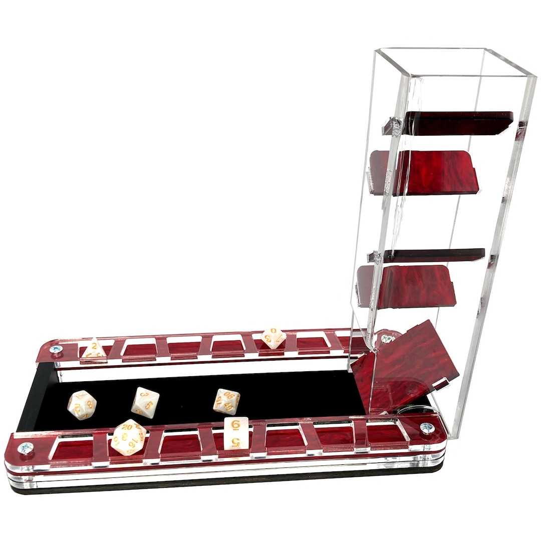 Deluxe Dice Tray and Colour Lux Dice Tower Combo - Etsy