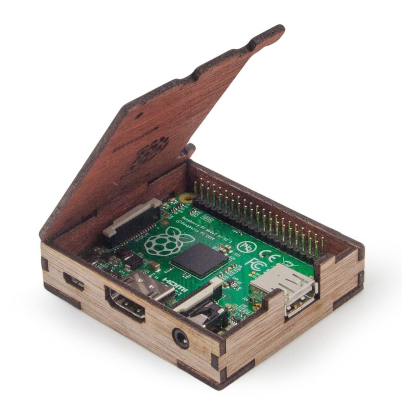Decapi Case – Raspberry Pi 3 A+ (wood) - Etsy