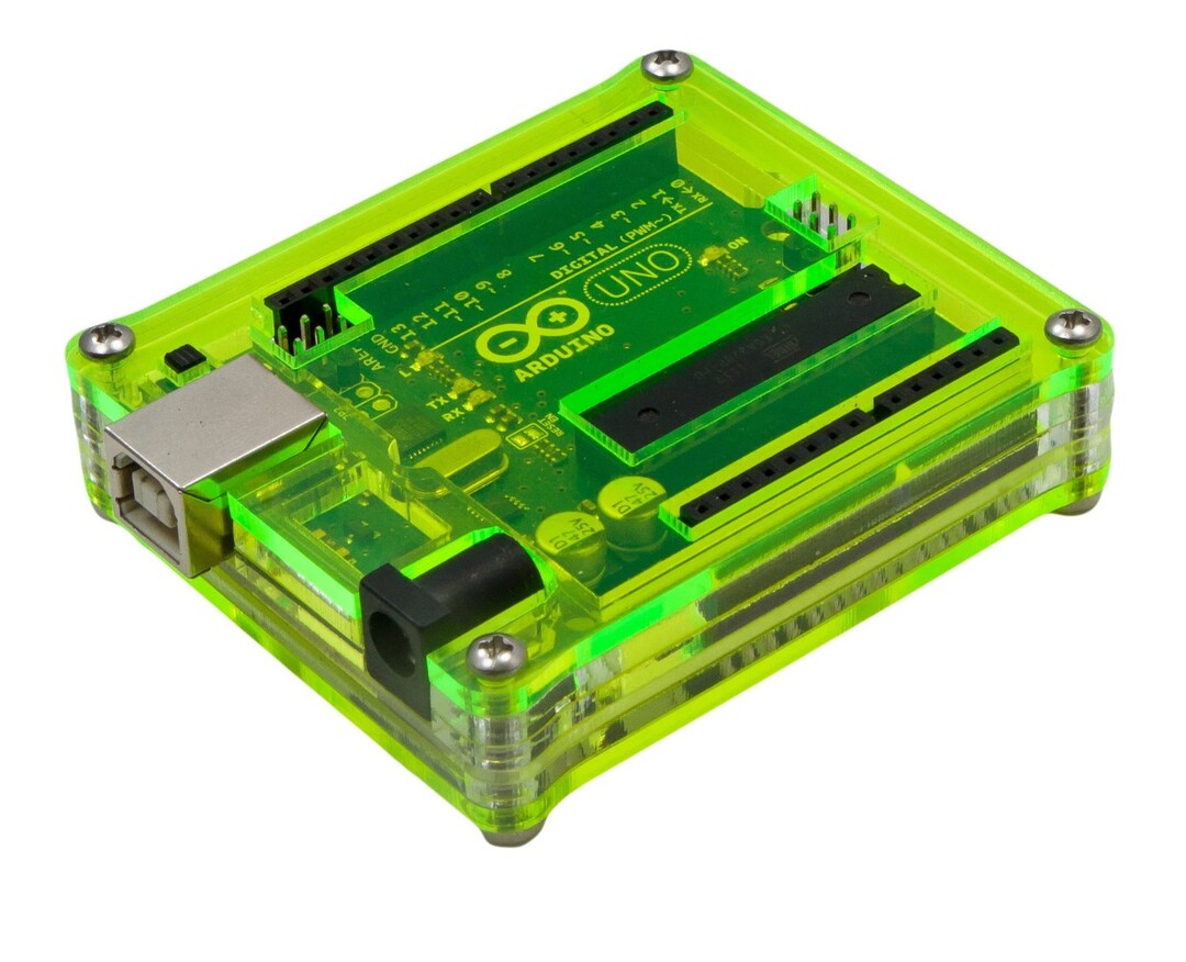 C4labs Zebra Case For The Arduino Uno R2 R3 R4 R4 Wifi Lazer Lime Etsy
