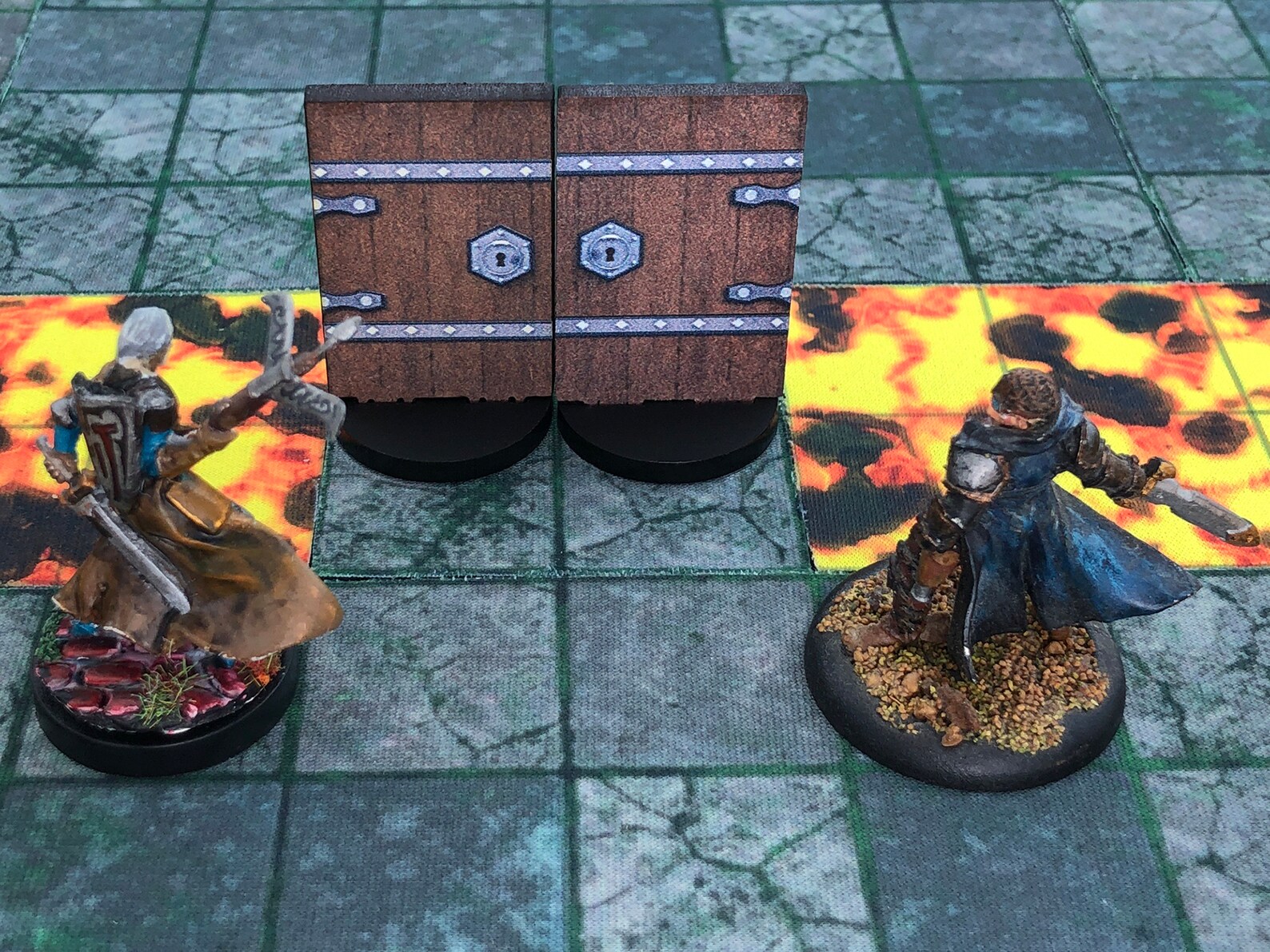 DND Terrain Door Marker Set | X6 Side Doors | Full Color Dungeon Doors ...