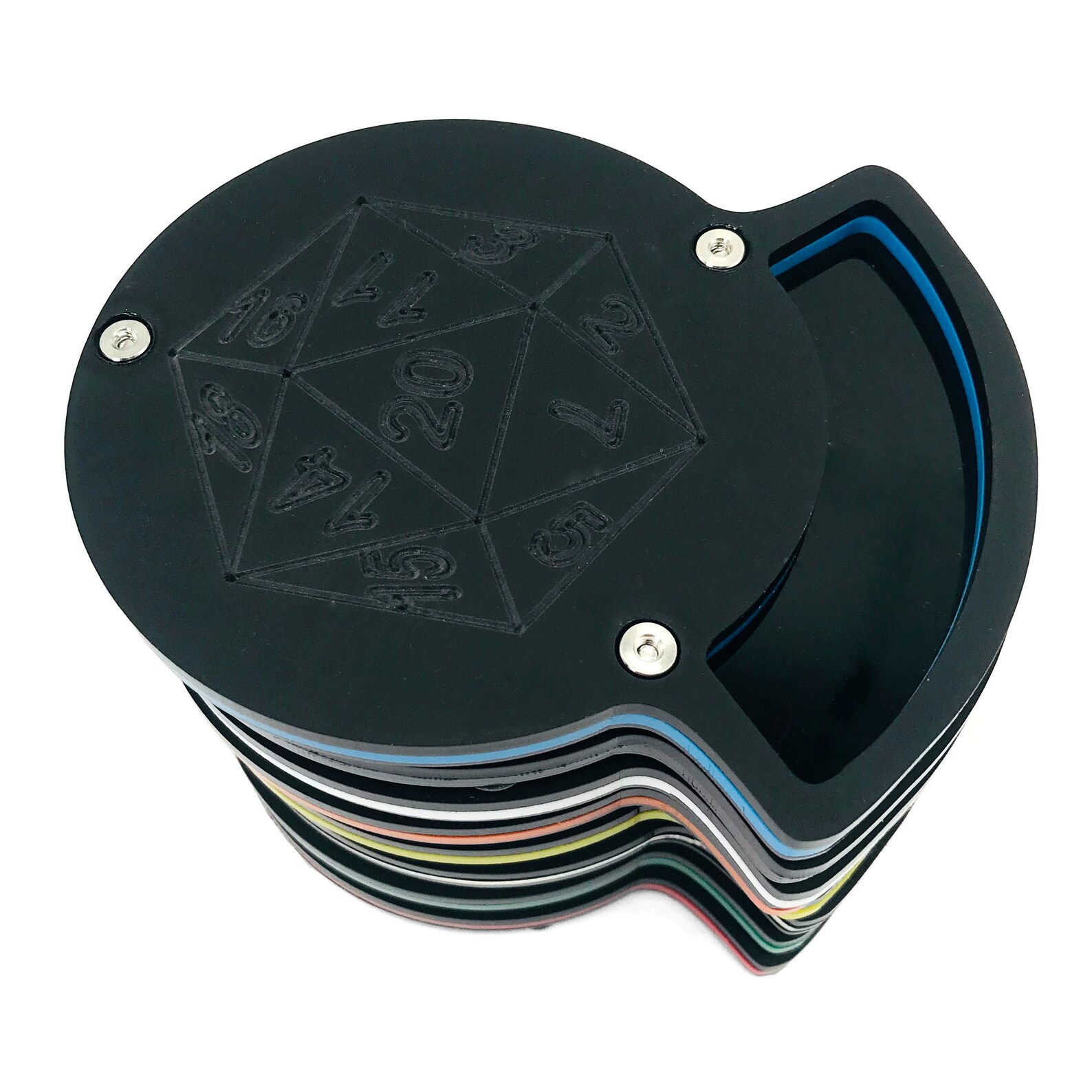 C4labs Acrylic Dice Coaster Set of 9 Design Options Dnd - Etsy