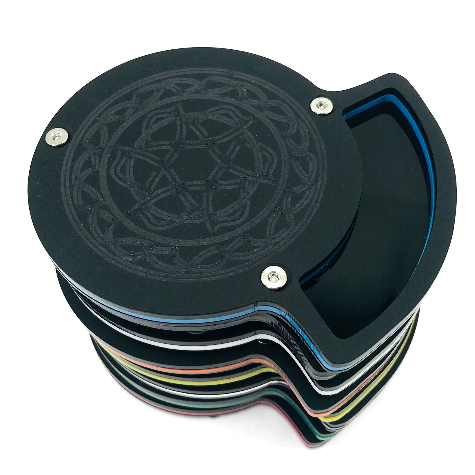 C4labs Acrylic Dice Coaster Set of 9 Design Options Dnd - Etsy