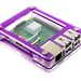 C4labs Zebra Case for Raspberry Pi 3B, 3, 2 and B With Power Cord and Heatsinks Royal Purple - Etsy