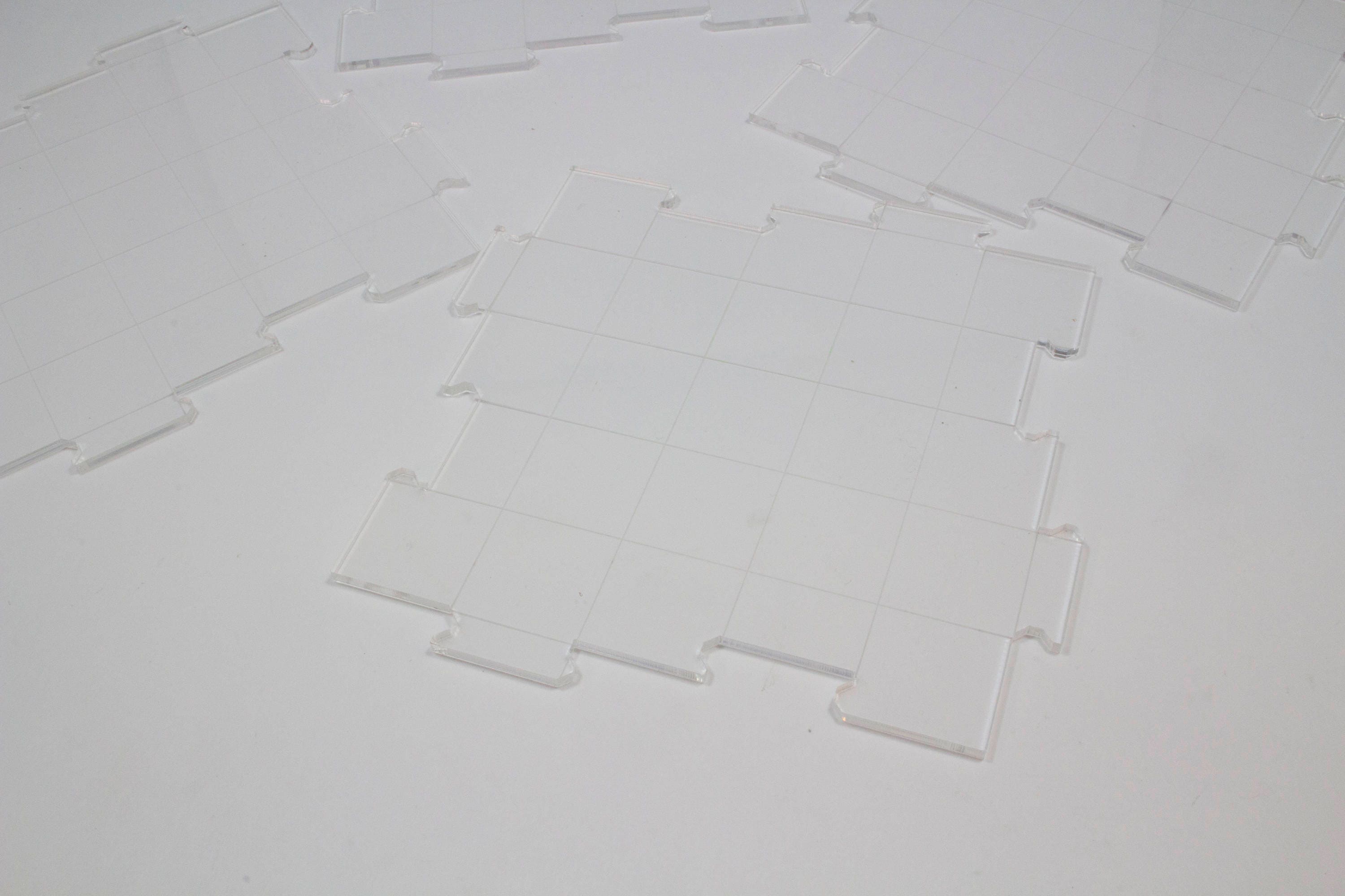 Clear Acrylic Battle Tiles Great for D & D and RPG Games - Etsy