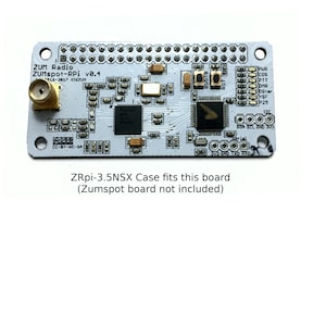 C4labs Zrpi-3.5nsx Case for Raspberry Pi 3B+ & 4B, Zumspot MMDVM, and 3 ...