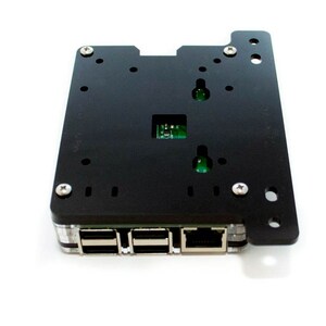 C4labs Zebra VESA Arm Mounting Plate - Acrylic- for Raspberry Pi 4B, 3B+, 3, Pi 2, and Pi B+ ...