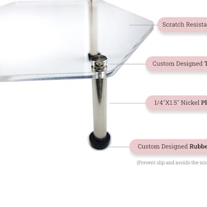Fleet Stands | 6pc 93mm | Steel Legs & Rubber Feet | Compatible With ...