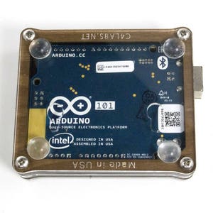 C4labs Zebra Case for the Official Intel Arduino 101 - Walnut - Etsy