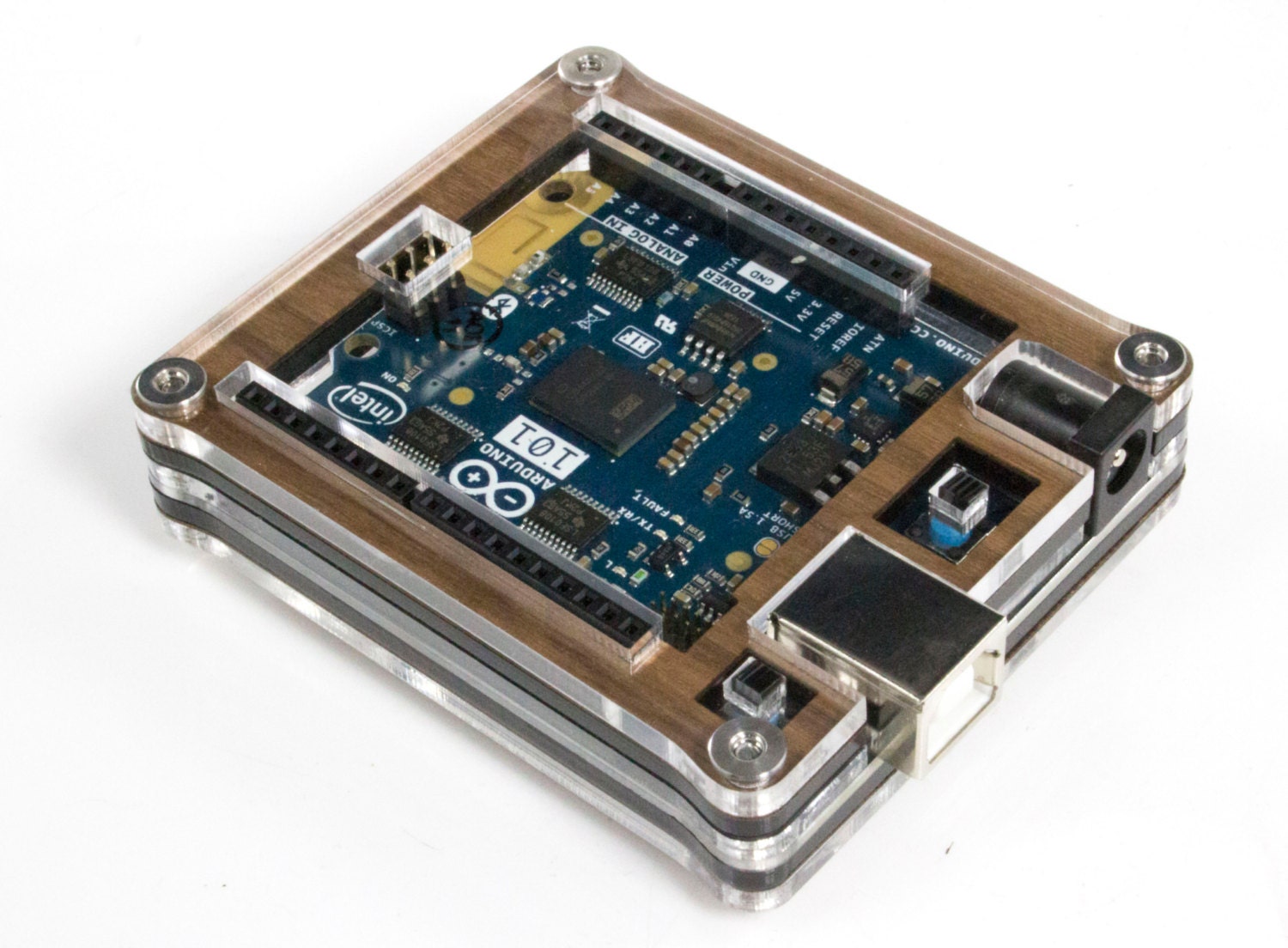 C4Labs Zebra Case for the Official Intel Arduino 101 Walnut | Etsy